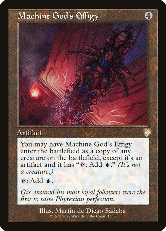 Machine God's Effigy - BRC