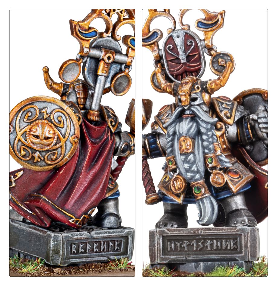 Warhammer: The Old World: Dwarfen Mountain Holds - Dwarf King with Oat