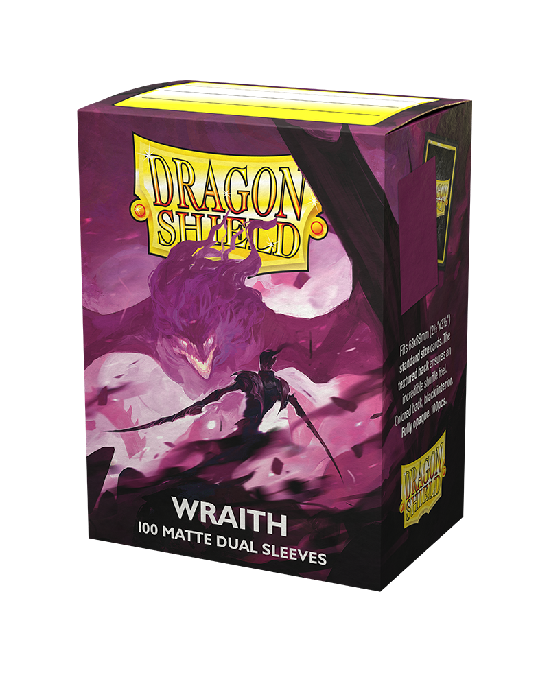 Dragon Shield: 100 Standard Size Dual Matte - Wraith